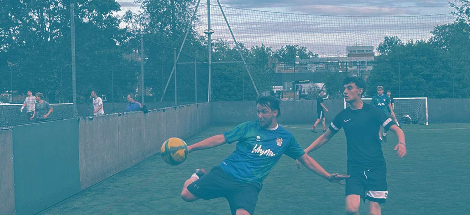 Chiswick Football Jumpers for goalposts - Rocks Lane