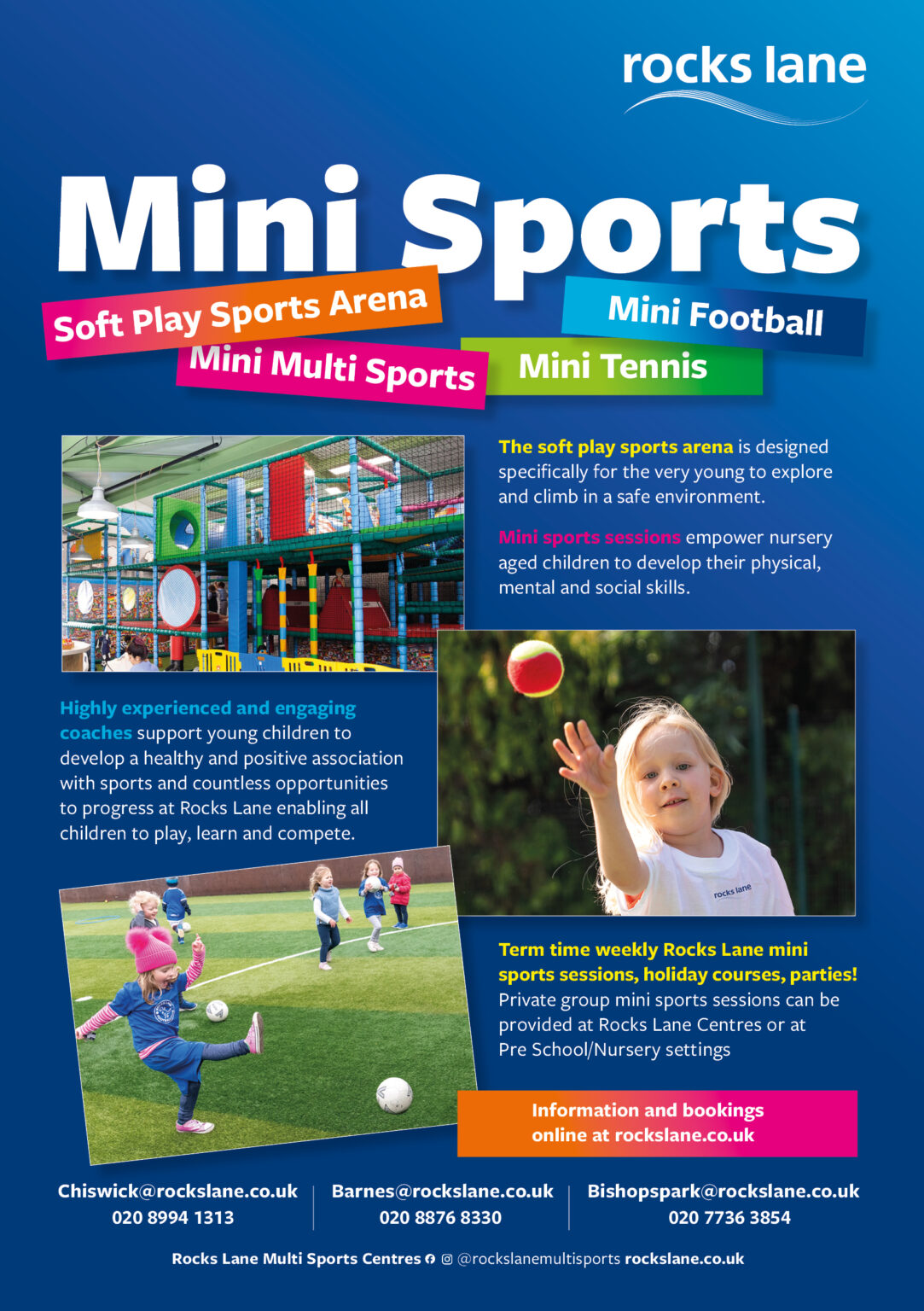 Rocks Lane Mini Sports - Rocks Lane