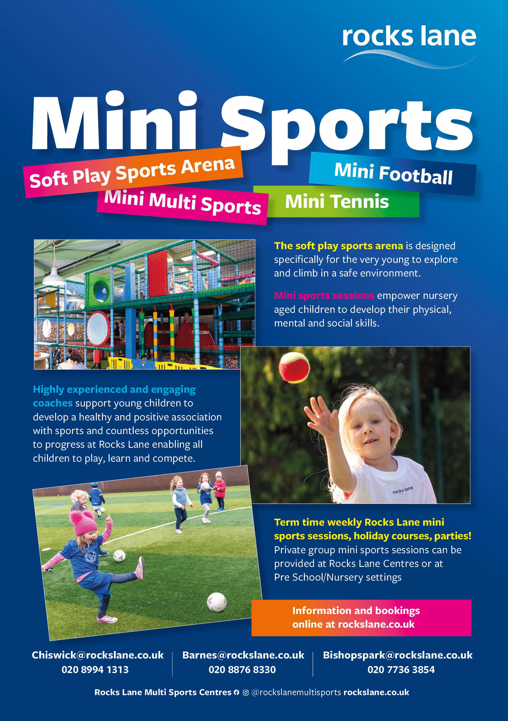Chiswick - Mini Sports - Mini Multi Sports - Rocks Lane