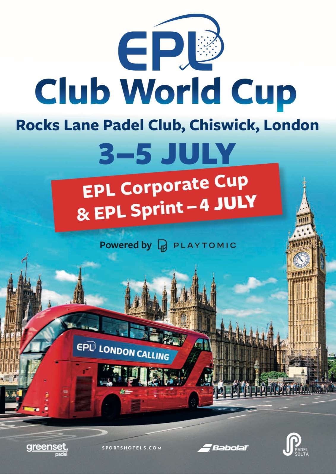 EPL, set to unite the padel and corporate world this July! - Rocks Lane