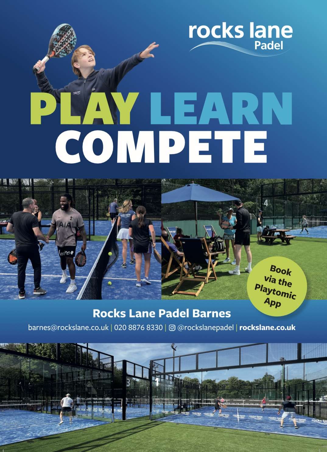 Barnes Padel - Rocks Lane