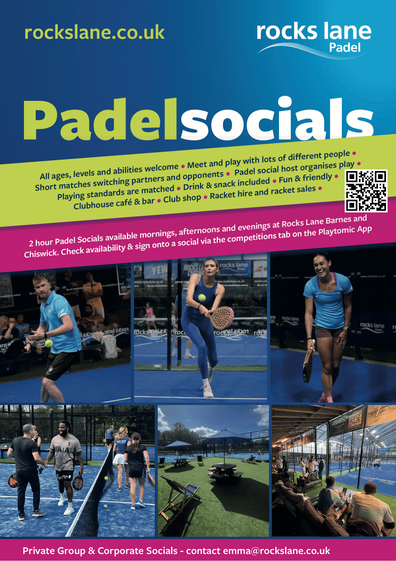 Chiswick Padel - Rocks Lane